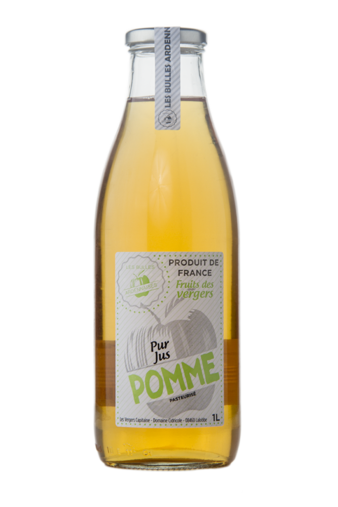 Pur Jus de Pomme Bio (1L) - Les Bulles Ardennaises