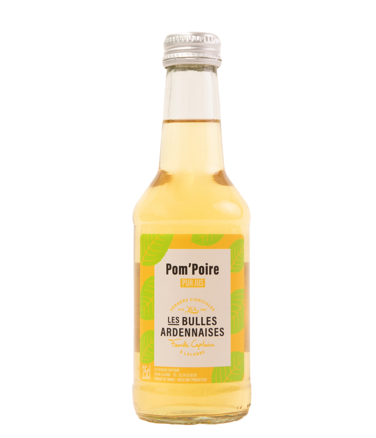 Jus de Pom'Poire trouble Les Bulles Ardennaises